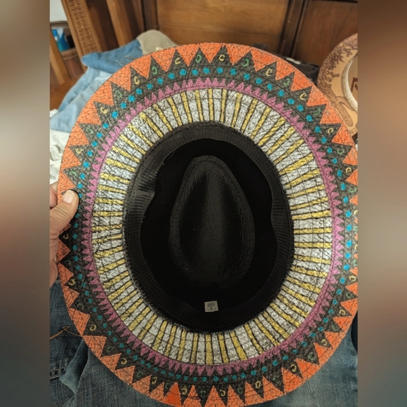 Accessories | Custom Painted Straw Fedora | Poshmark